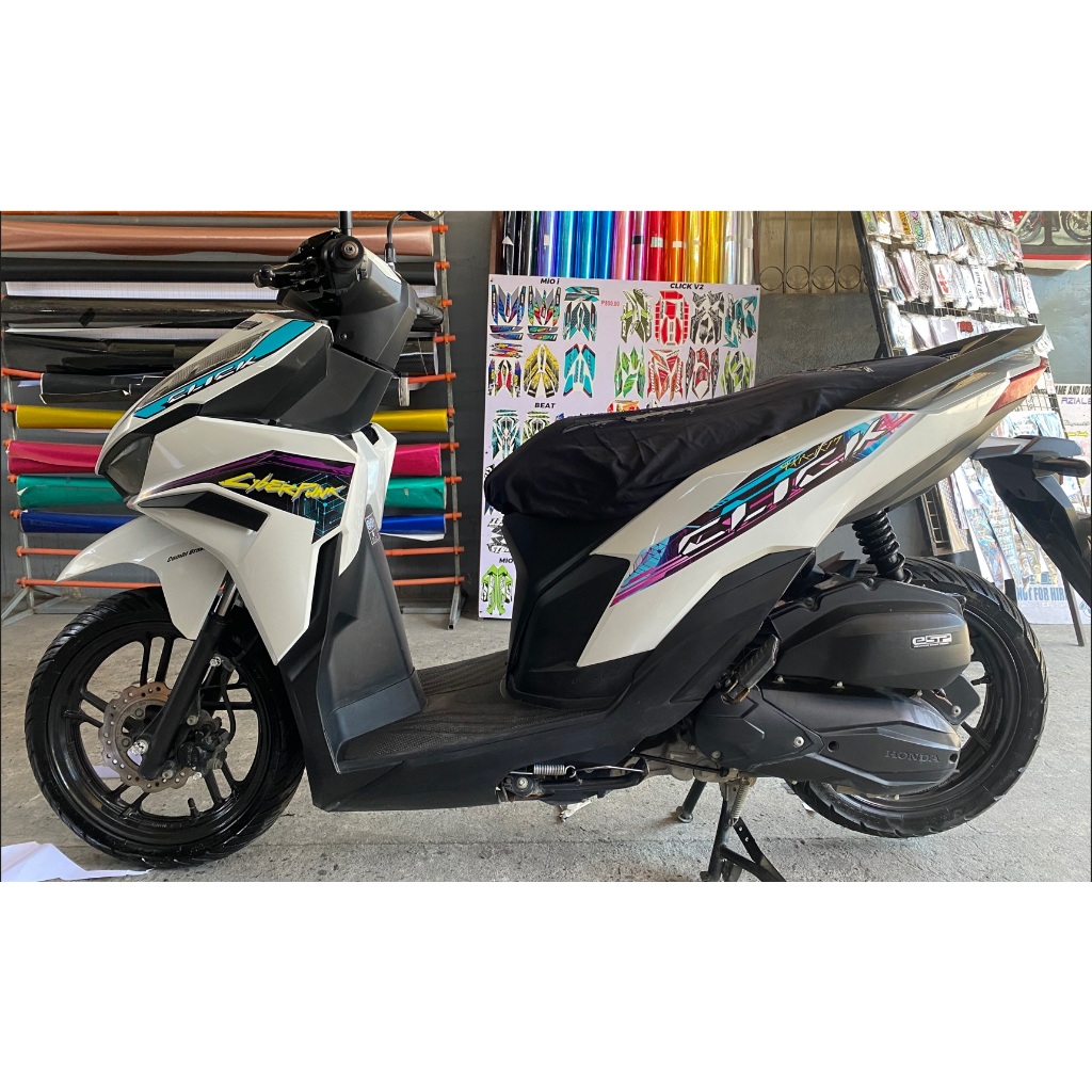 Honda Click V3 CyberPunk Sticker | Shopee Philippines