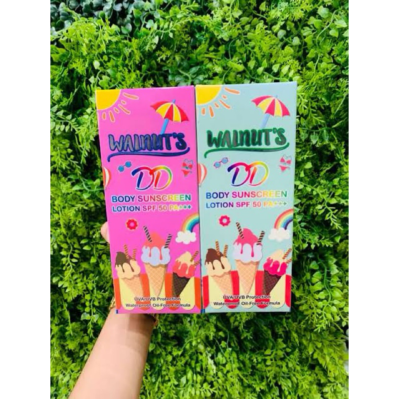 Walnut's DD Body Sunscreen Lotion SPF50 | Shopee Philippines