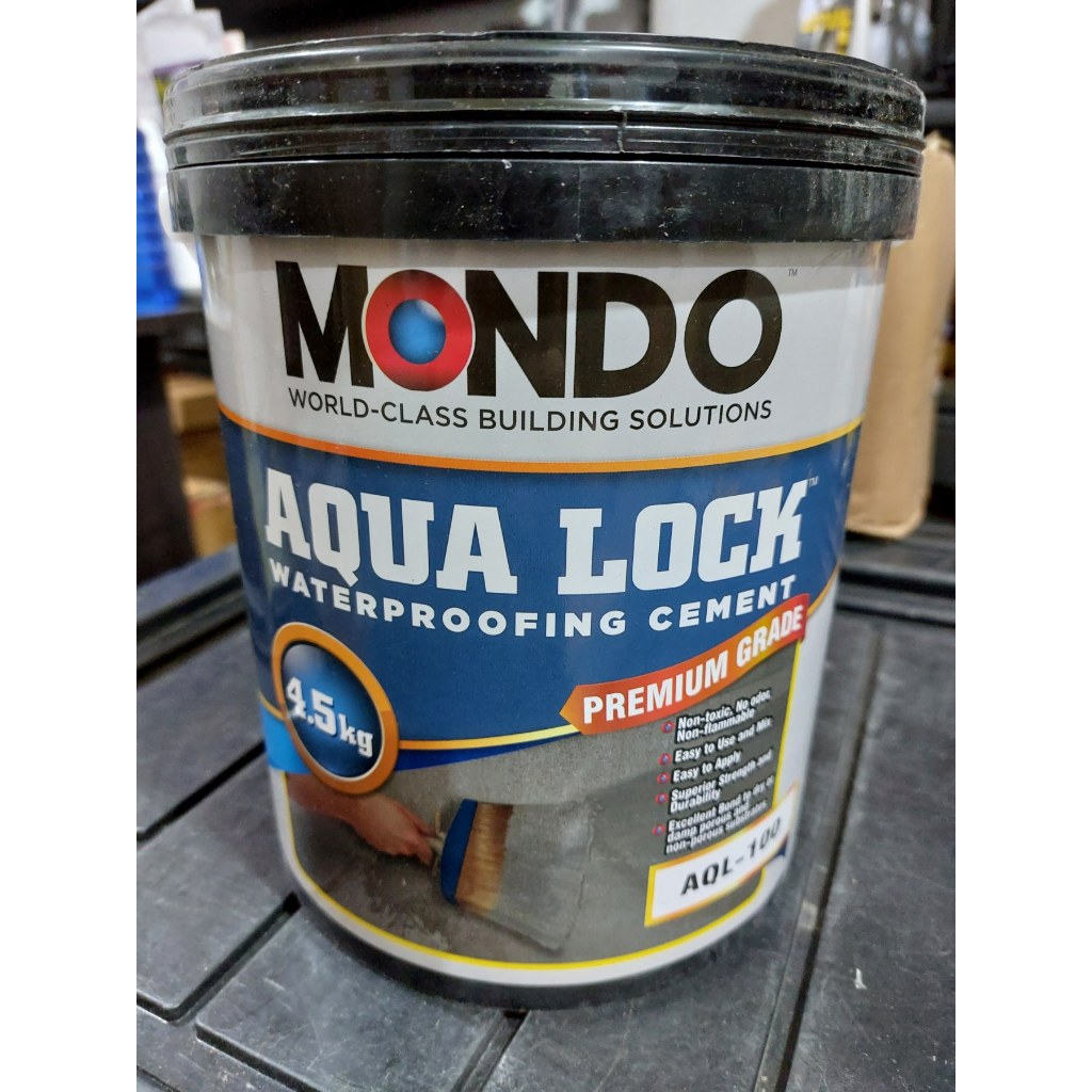 DAVIES AQL-100 MONDO Wall Paint AquaLock Waterproofing Cement 4.5KG ...