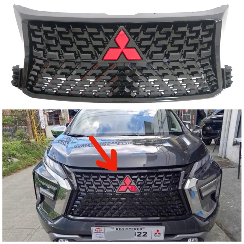Mitsubishi Xpander GLX GLS Cross 2023 - 2024 Honeycomb Grill | Shopee ...