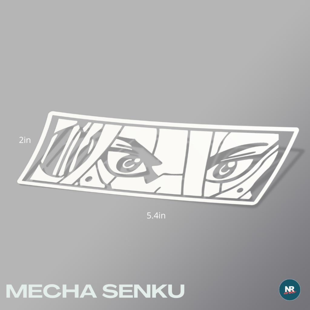 Mecha Senku Dr. Stone Anime Vinyl Decal Waterproof Sticker | Shopee ...
