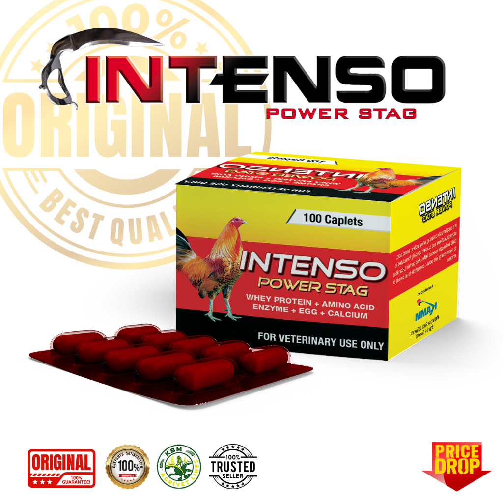 Intenso Power Stag (100 Caplets) | Shopee Philippines