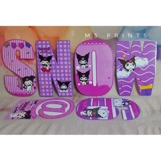 KUROMI letter standee | PRICE PER LETTER | Backdrop | Shopee Philippines
