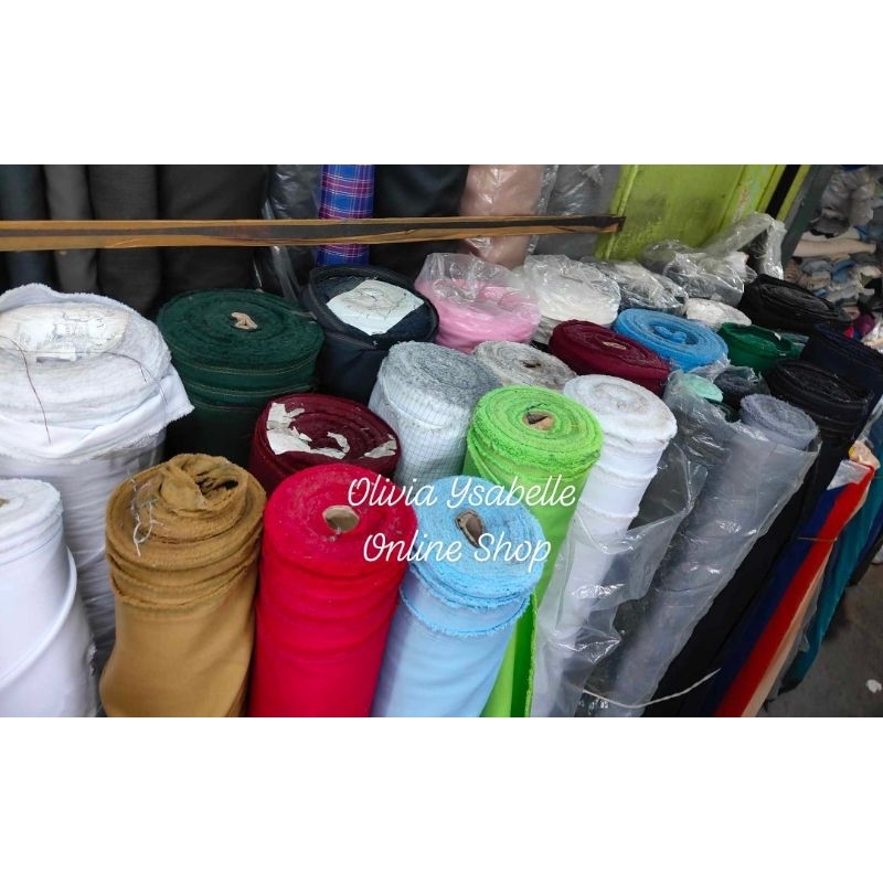 TAIWAN PEACHTWILL FABRIC 60 WIDTH / PER YARD | Shopee Philippines