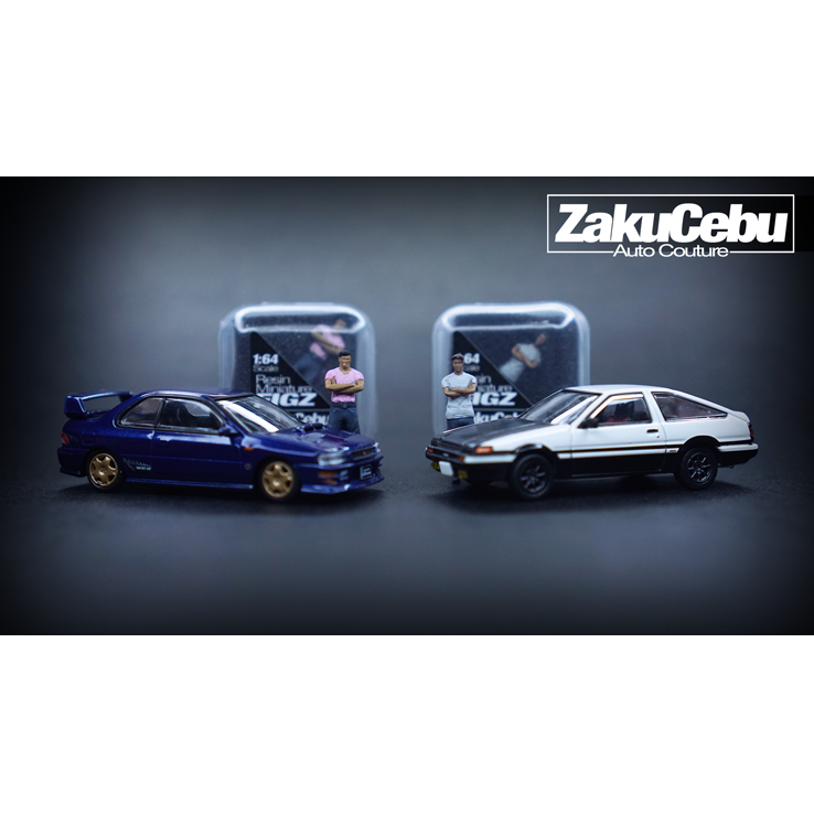 Zaku Cebu Autocouture 1:64 Miniature Resin Figure Figz Initial D Takumi ...