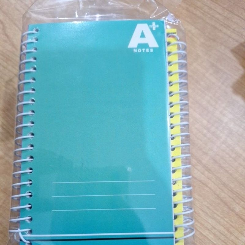 A PLUS POCKET NOTEBOOK, THICKLER 80 leaves, Sold by 10's | Shopee ...