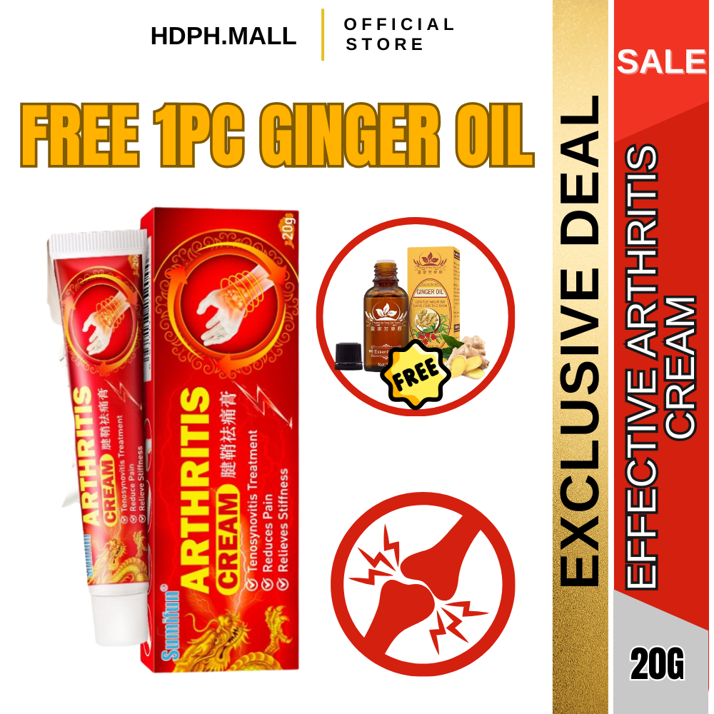 Arthritis Cream Pain Relief Ointment Tenosynovitis Treatment Reduce ...