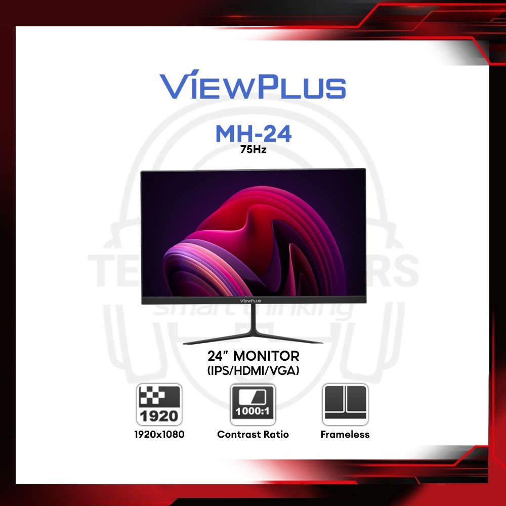 Viewplus 24” Monitor MH-24 (IPS, HDMI/VGA, 75Hz) | Shopee Philippines