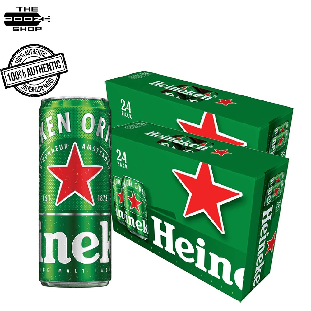 Heineken Original Beer Can 330ml x48 (2 Cases) | Shopee Philippines