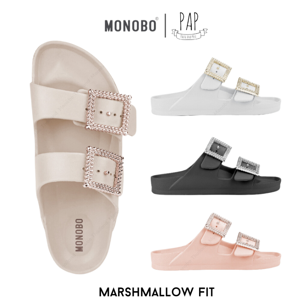 Monobo Original On-Hand Marshmallow Fit Footwear Sandals with BOX ...