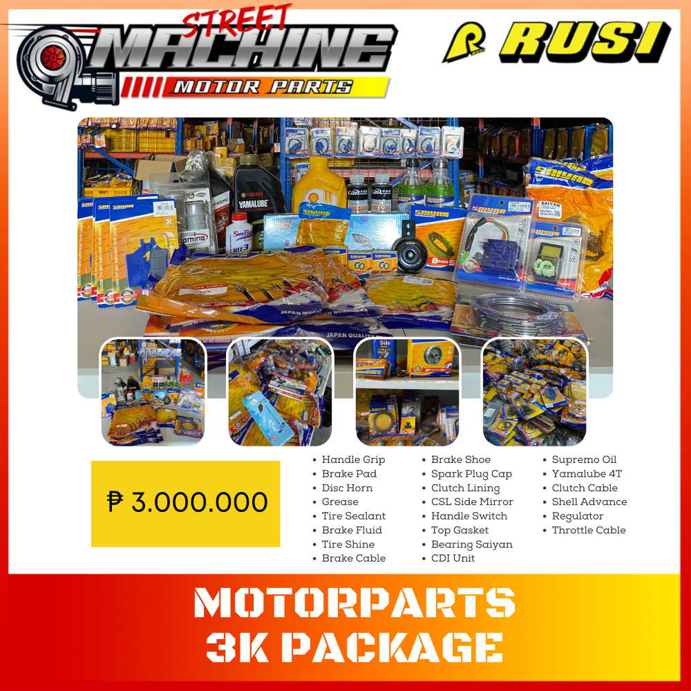 3K MOTORPARTS PACKAGE | Shopee Philippines