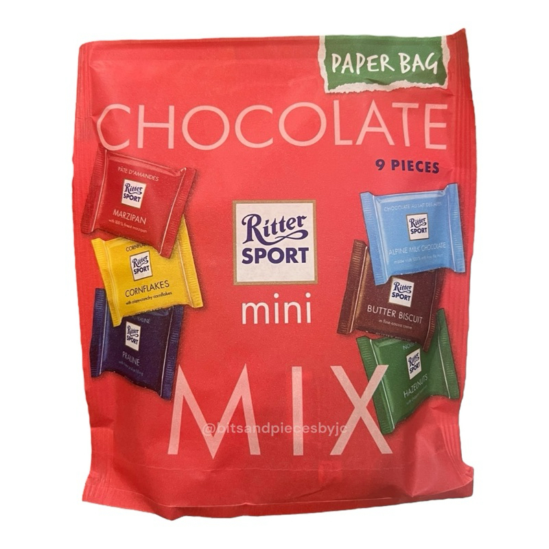 Ritter Sport Mini Chocolate Pouch | Shopee Philippines