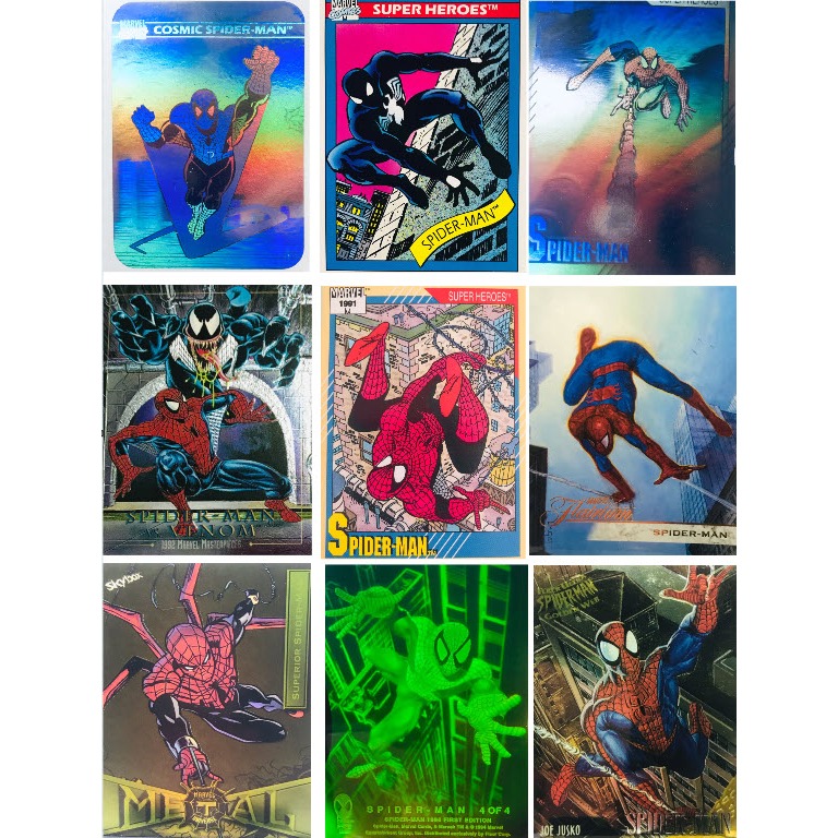 [BATCH 1] SPIDER-MAN COLLECTIBLE CARDS - marvel avengers spiderman ...
