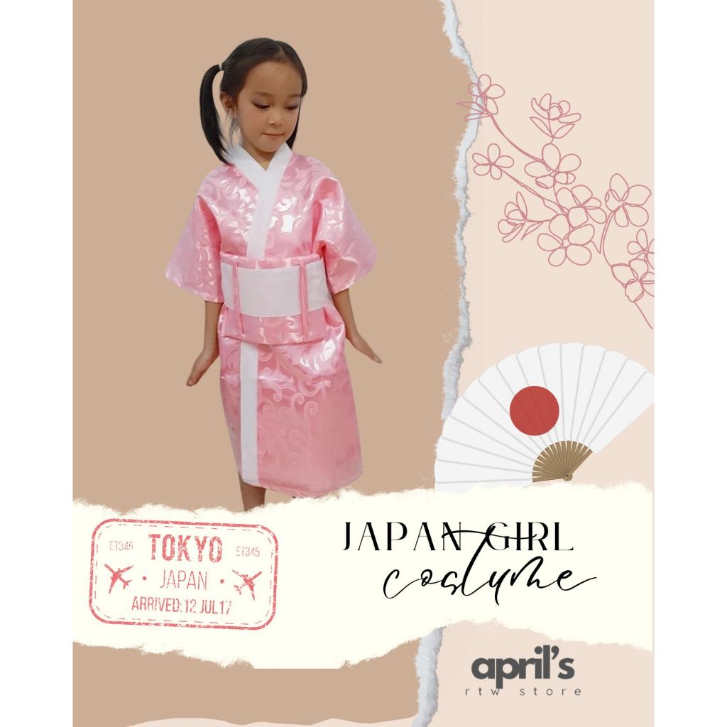 Japan United Nations Costume For Girls | April Store | Shopee Philippines