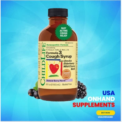 USAOnhand| ChildLife Essentials, Essentials, Formula 3 Cough Syrup ...