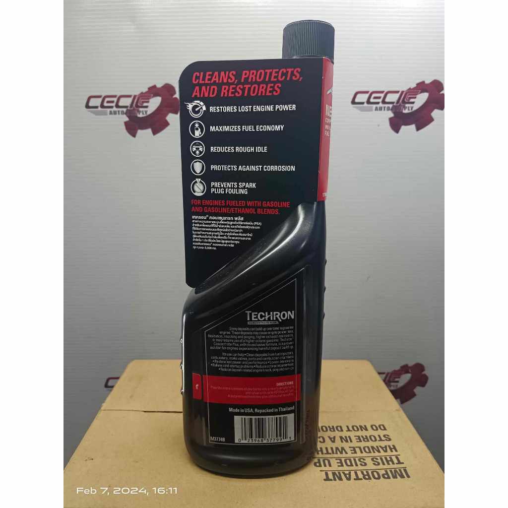 Caltex Techron Concentrate Plus Complete Fuel System Cleaner for ...
