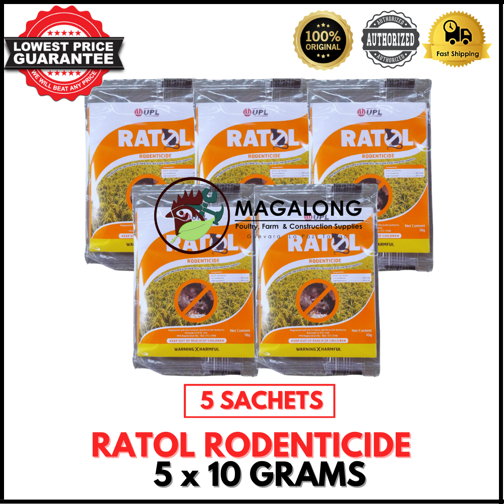 RATOL (ZINC PHOSPHIDE) RAT POISON / RAT KILLER / LASON SA DAGA ...