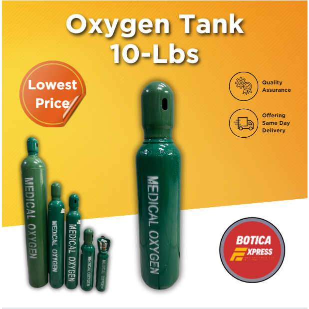 OXYGEN TANK 10LBS WITH CONTENT | Shopee Philippines