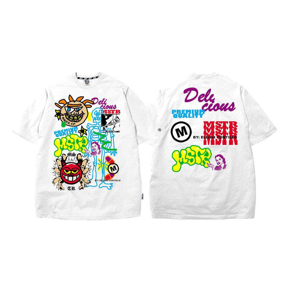 Mstr Co Gold Collection V3 Deli Men T Shirt White Shopee Philippines