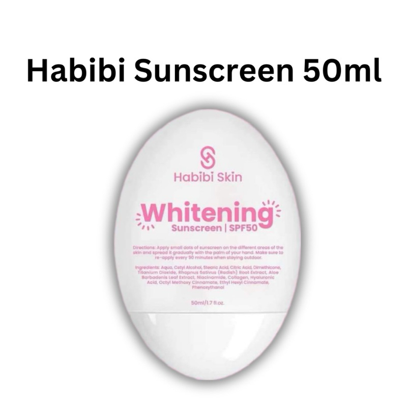 Habibi Skin HABIBI BABAD SOAP • WHITENING SUNSCREEN • GLOWING FACIAL ...