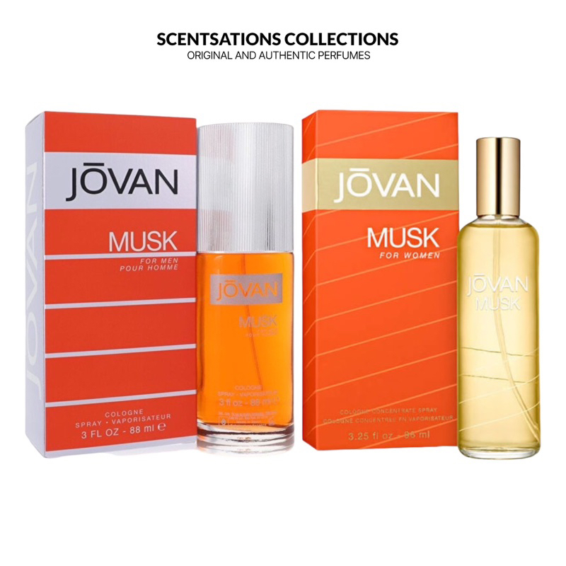 Jovan Musk Perfume for Men and Perfume for Women 88ml and 59ml | Shopee ...