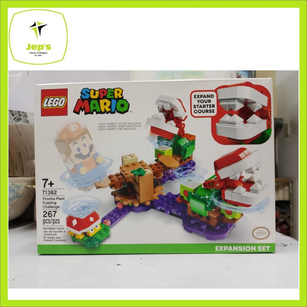 Lego Super Mario 71382 Piranha Plant Puzzling Challenge Expansion Set ...