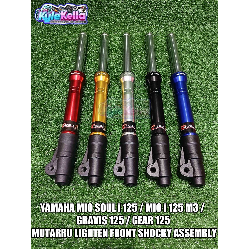 MUTARRU LIGHTEN FRONT SHOCK ASSEMBLY YAMAHA MIO SOUL I 125 / MIO I `125 ...