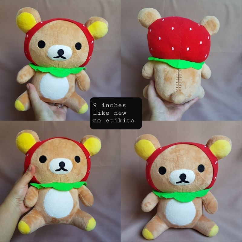 Rilakkuma San-X kori| rila in different costume plushie | Shopee Philippines