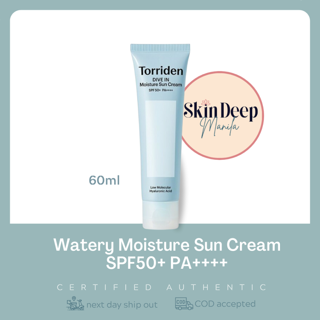 Torriden DIVE-IN Watery Moisture Sun Cream 60ml /Sunscreen/Sun ...