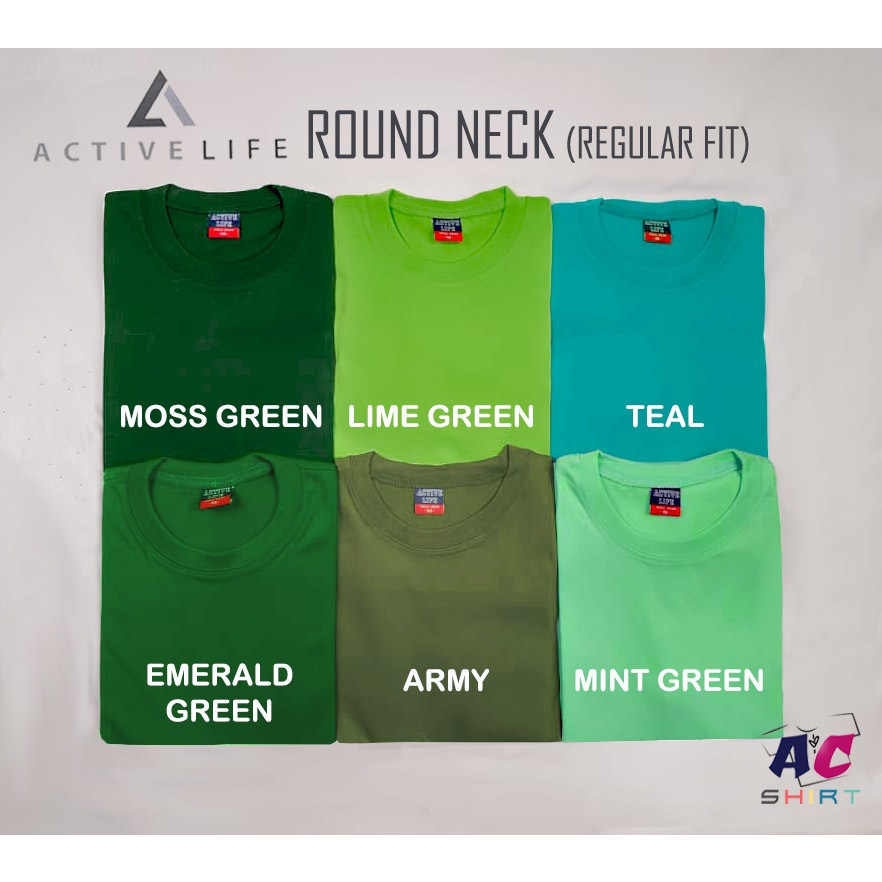 Active Life RoundNeck Tshirt | Shopee Philippines