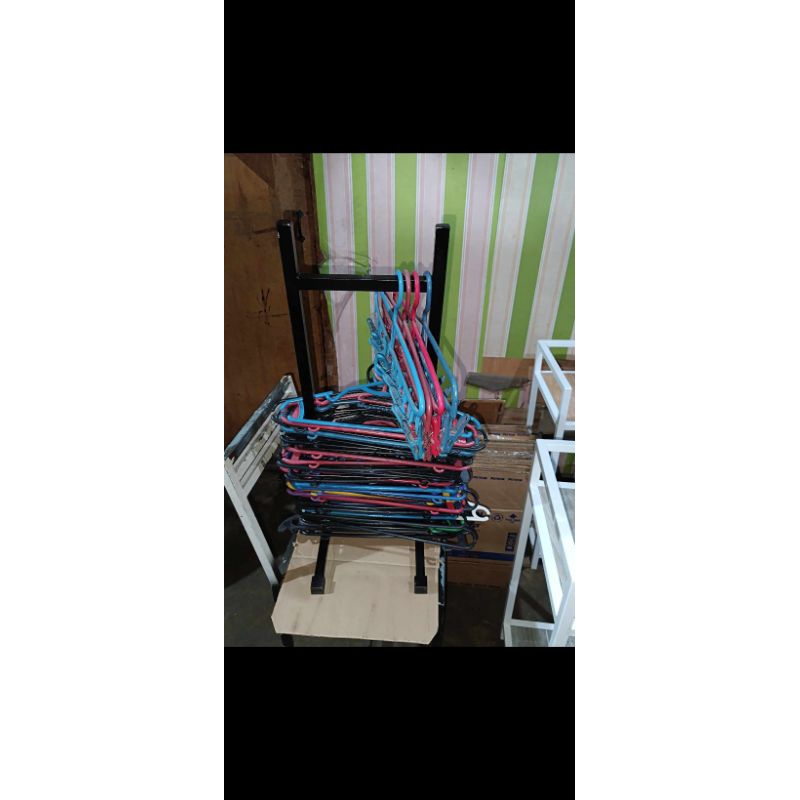 HANGER Dispenser STAND RACK/MADE OF STEEL | Shopee Philippines