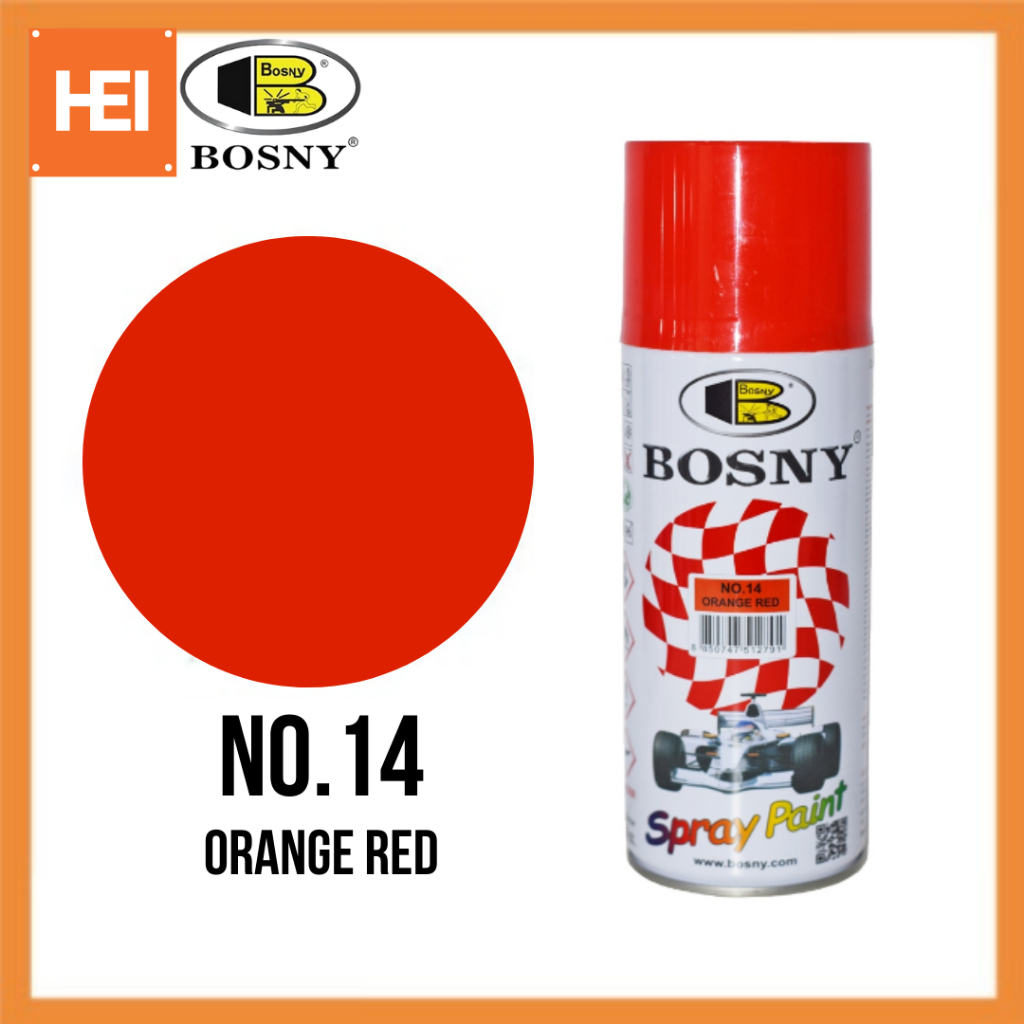 #3 - #30 BOSNY 100% Acrylic Spray Paint Assorted Colors | Shopee ...