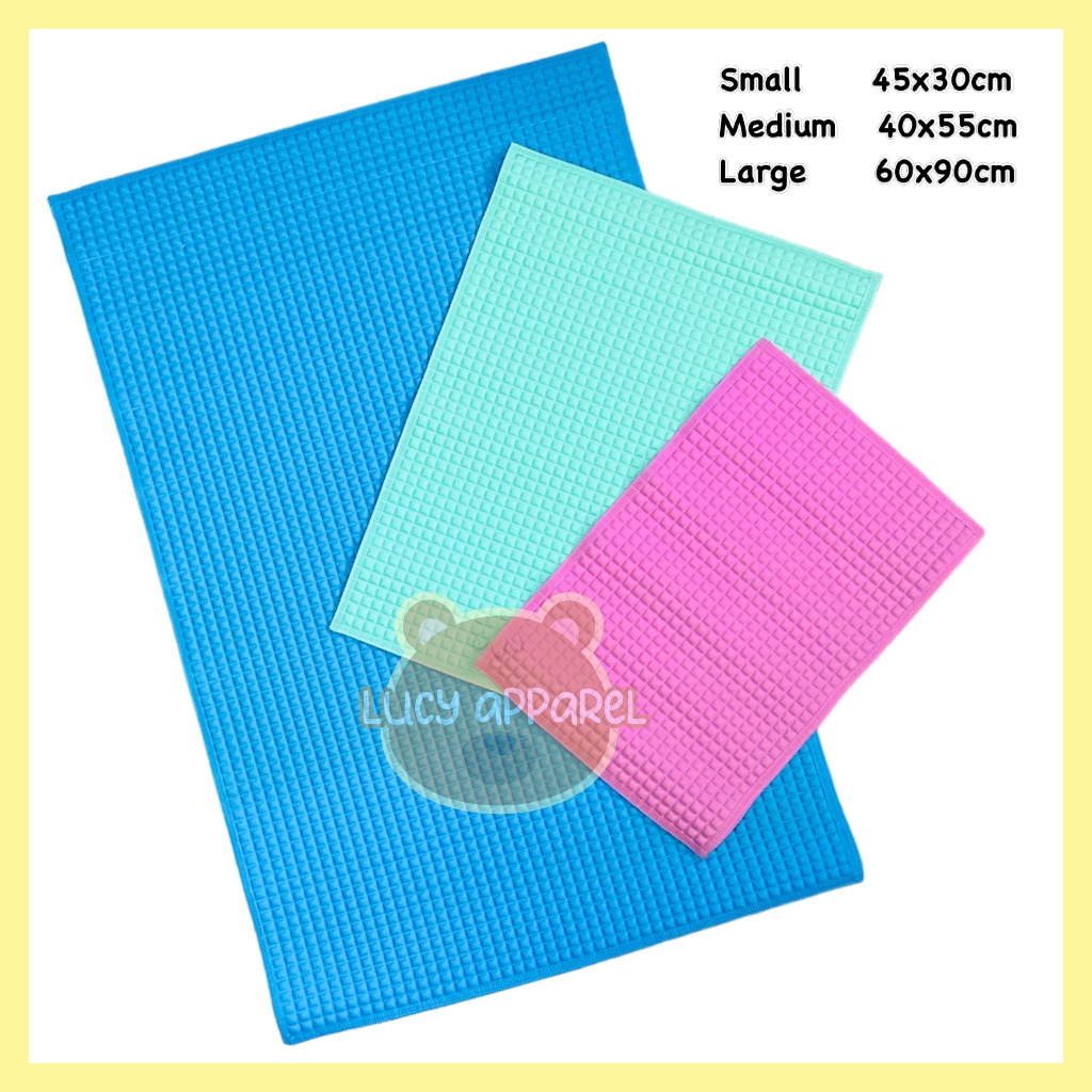 Air Filled Rubber Mat / Rubber Cot Sheet / Baby Diaper Change Mat ...