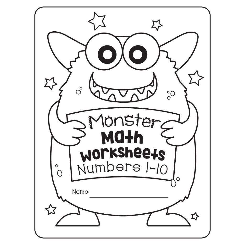 Monster Math Madness: Numbers 1-10 Activity Workbook for Kids | Shopee ...