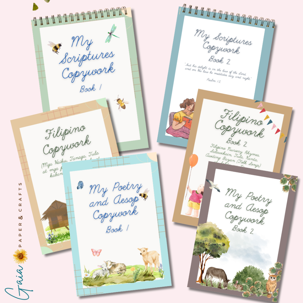 Cursive Copywork (Poetry, Scriptures or Filipino) Book 1 and 2 | Shopee ...