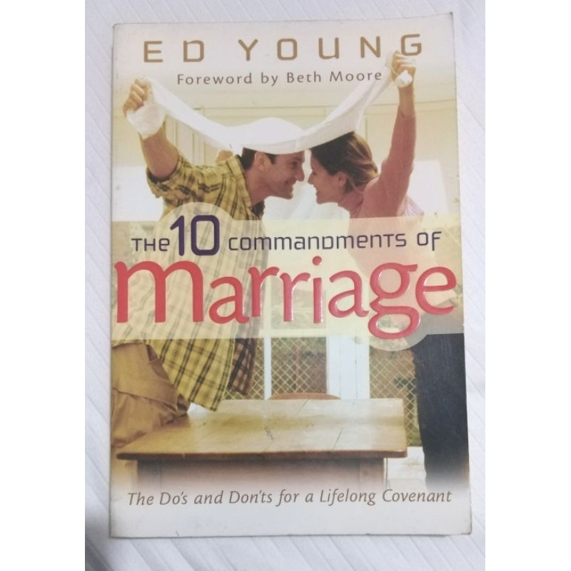 THE TEN COMMANDMENTS OF MARRIAGE. Ed Young | Shopee Philippines