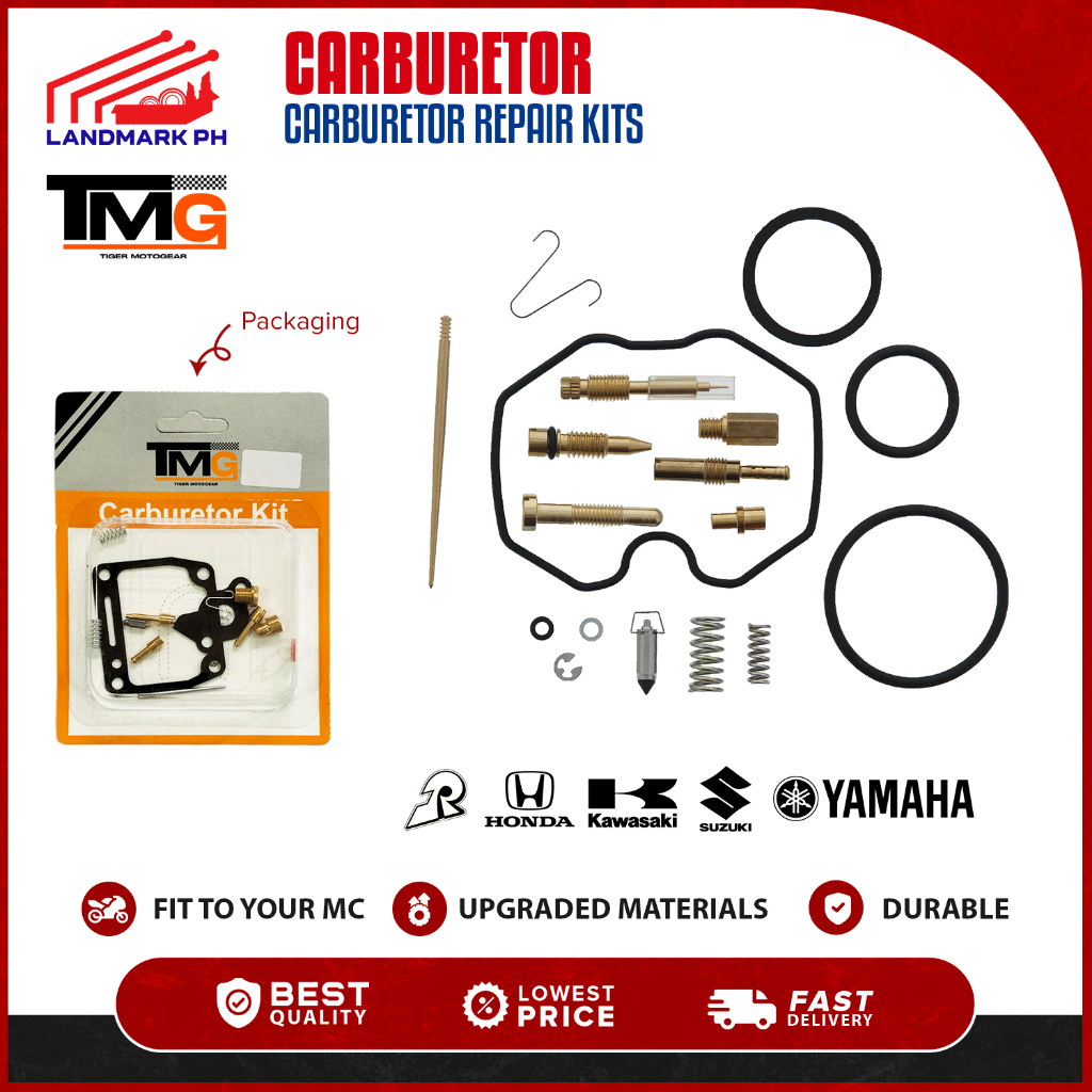 CARBURETOR REPAIR KIT Motorcycle Accessories Landmark | Shopee Philippines