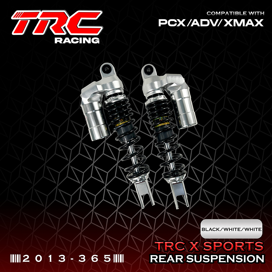 TRC Racing PH X PRO 365mm PCX/ADV/XMAX Shock Absorber Suspension Fully ...