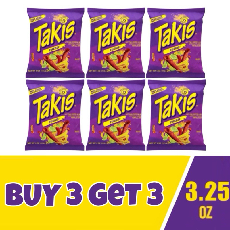 Takis Fuego 3.25oz (B3G3 PROMO) | Shopee Philippines