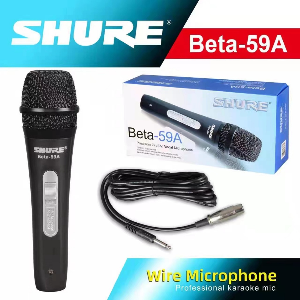 Asseenontv #KS-5000 Platinum Heavy Duty Wired Microphone (5Meters) | Shopee Philippines