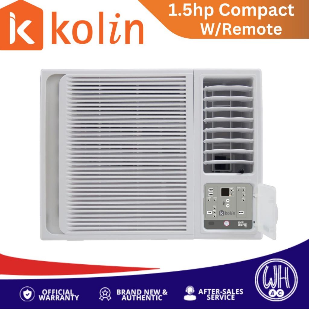 Kolin 1.5hp Compact Window Type With Remote ( KAM-150DRC32) | Shopee ...