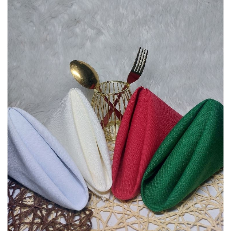 Table Napkins OXFORD FABRIC or Cloth for Folding Project for school ...