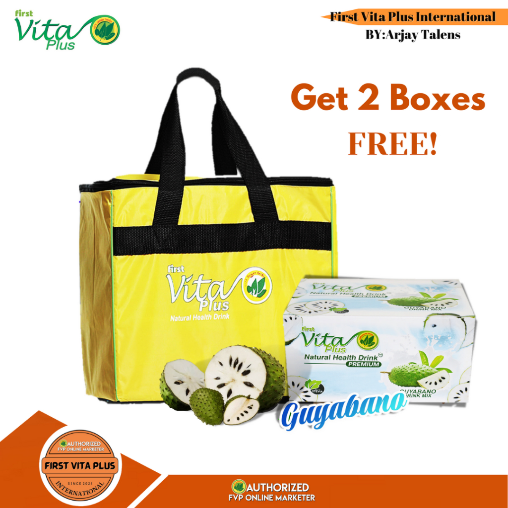 First Vita Plus Guyabano Premium Power Pack Drink Mix 10+2 | Shopee Philippines