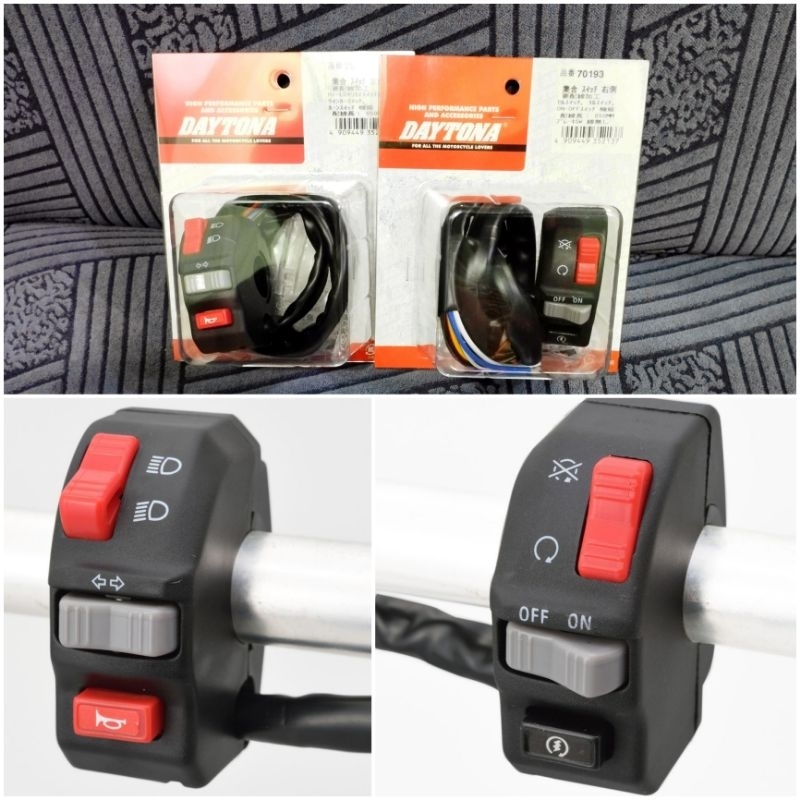 Orig Daytona Switch Japan SLIM Type | FAT Type Handle Switch | J1 JDM ...