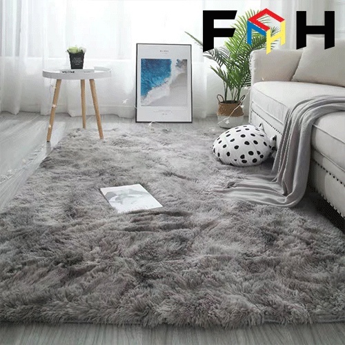 3 Size Fur Carpet for Bedroom Doormat Rug Super Plush Soft Antislip ...