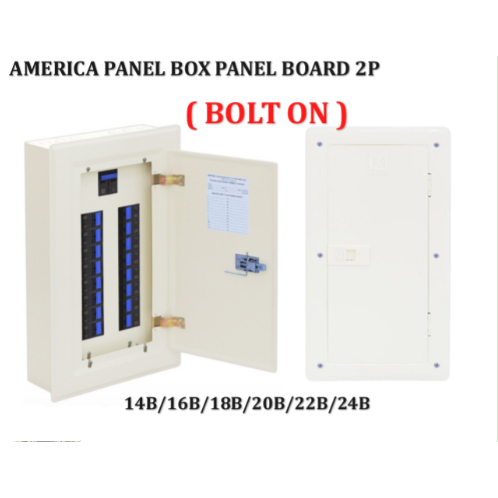 KOTEN PANEL BOX BOLT ON 2P (16B---24B) WITH MAIN | Shopee Philippines