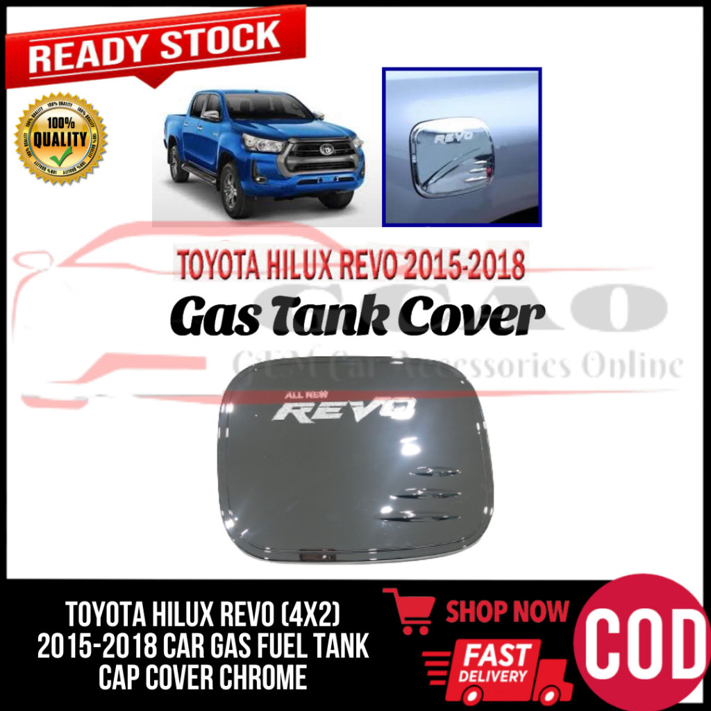 GCAO Toyota Hilux Revo (2x2) 2015 2016 2017 2018 CAR GAS FUEL TANK CAP ...