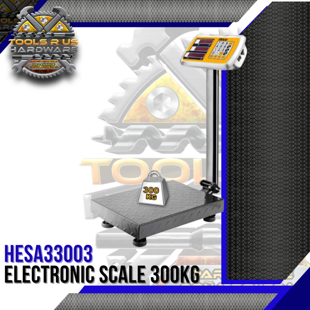 (HESA33003) INGCO ELECTRONIC SCALE 300KGS | MEASURING TOOLS ...