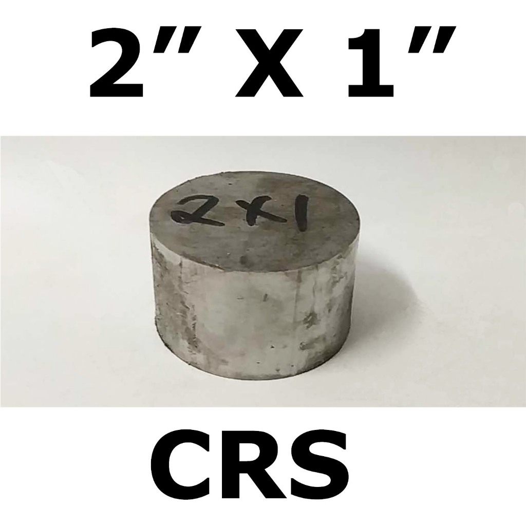 CRS SHAFTING 2" X 1" COLD ROLLED STEEL CR SHAFTING ROUND BAR