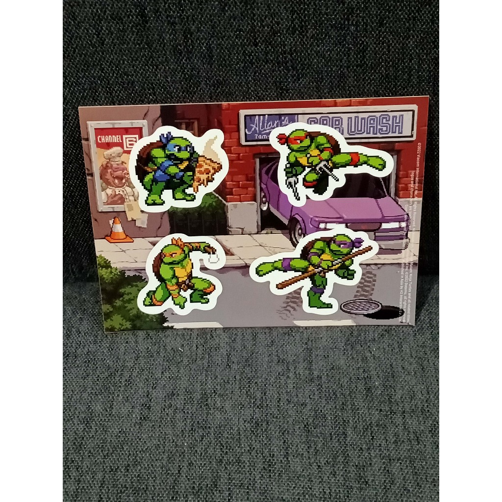 Teenage Mutant Ninja Turtles Shredder's Revenge Limited Edition Sticker ...